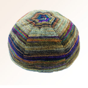 Levi Large Kipa (Brown) - Canaan Gallery